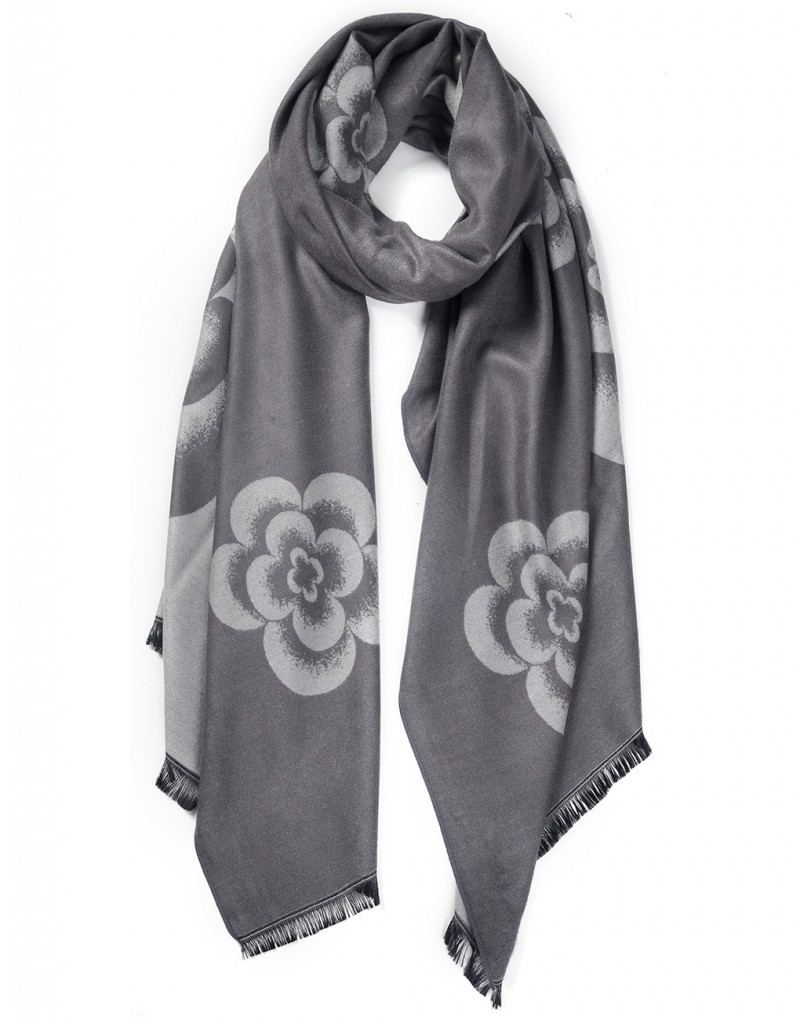 Cool Grids Patterned Printed Scarf - Luxe Wholesale