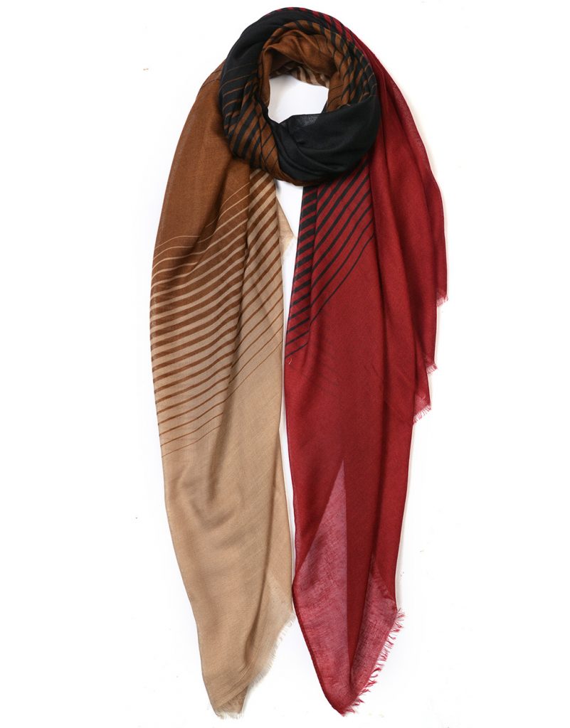 Cool Grids Patterned Printed Scarf - Luxe Wholesale